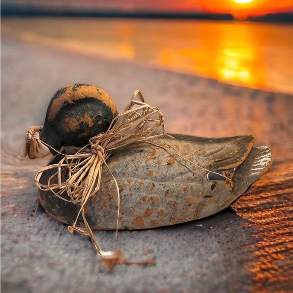 Carry-Lite | Other | Rustic Mallard Duck Decoy Primitive Duck Decoy ...